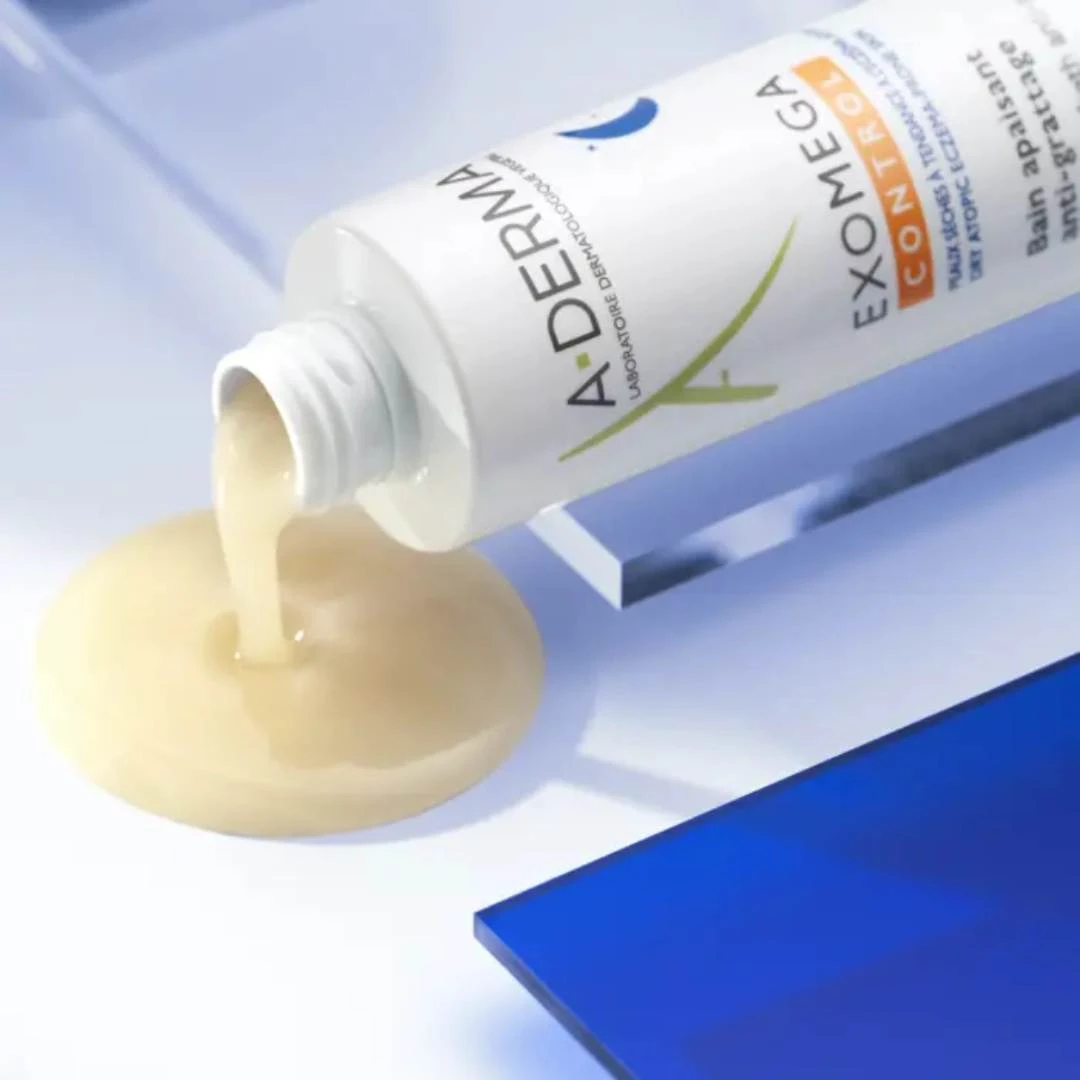 A-DERMA EXOMEGA Control Noćna Umirujuća Kupka protiv Svraba i Iritacija 200 mL, | eApoteka