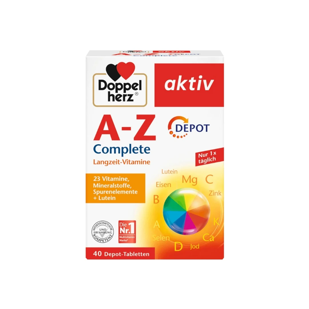 Doppelherz® Aktiv A-Z Complete DEPOT 40 Tableta; Multivitamini ...