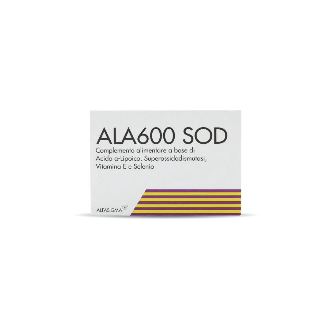 ALA600 SOD Alfa-lipoinska kiselina 600 mg 20 Film Tableta, | eApoteka
