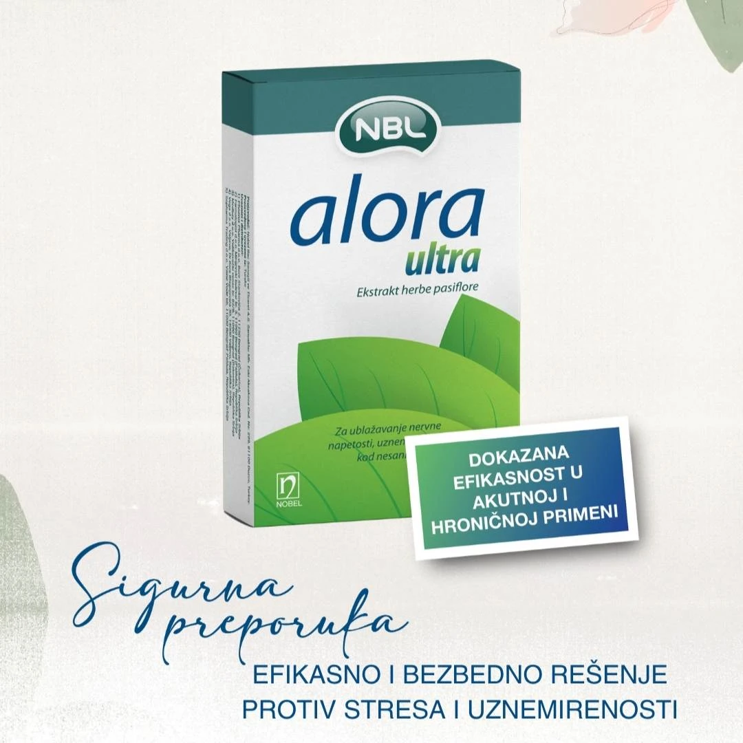 ALORA Ultra 30 Tableta Protiv Napetosti, Nesanice, Anksioznosti, | eApoteka