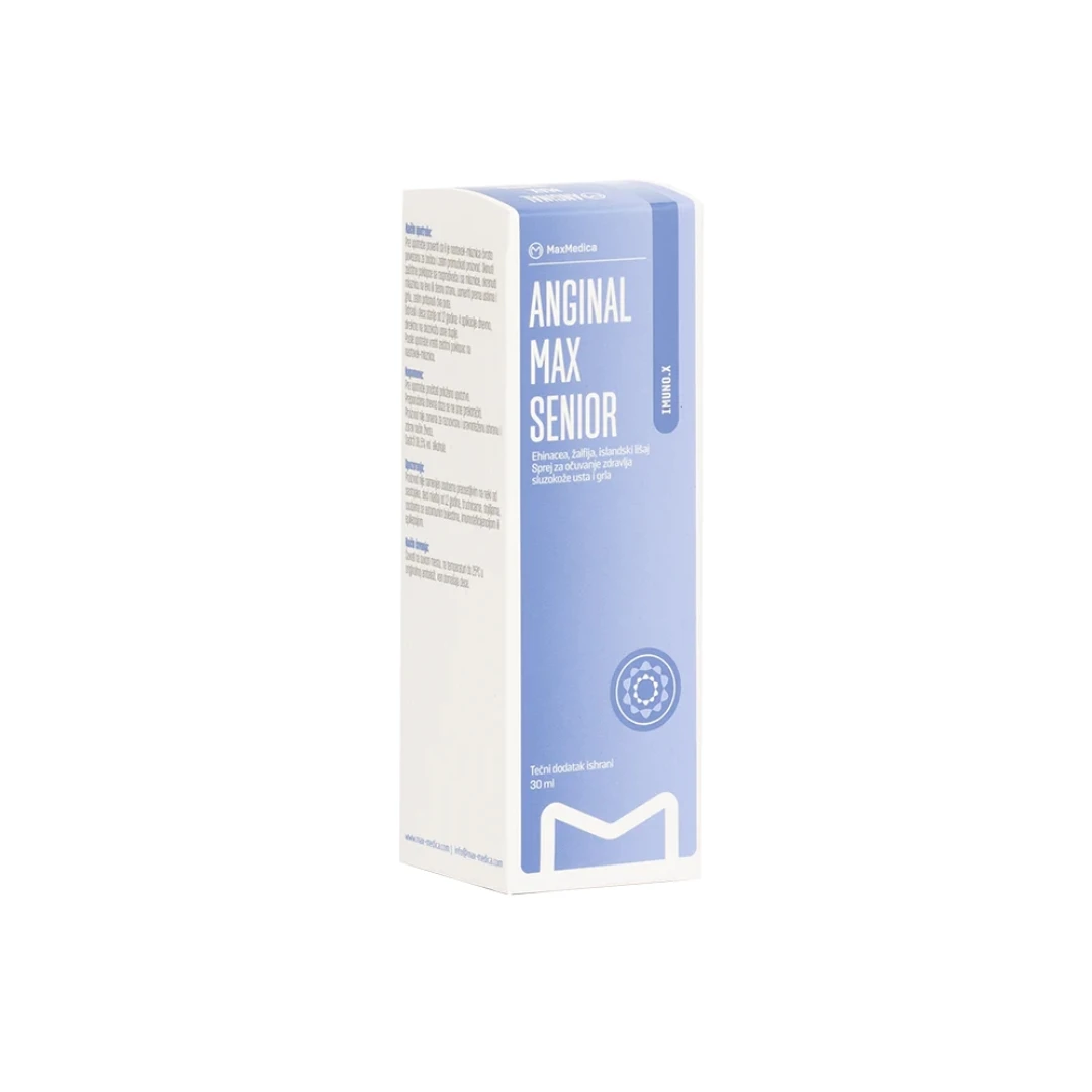 MaxMedica Anginal Max SENIOR Sprej za Grlo 30 mL, | eApoteka