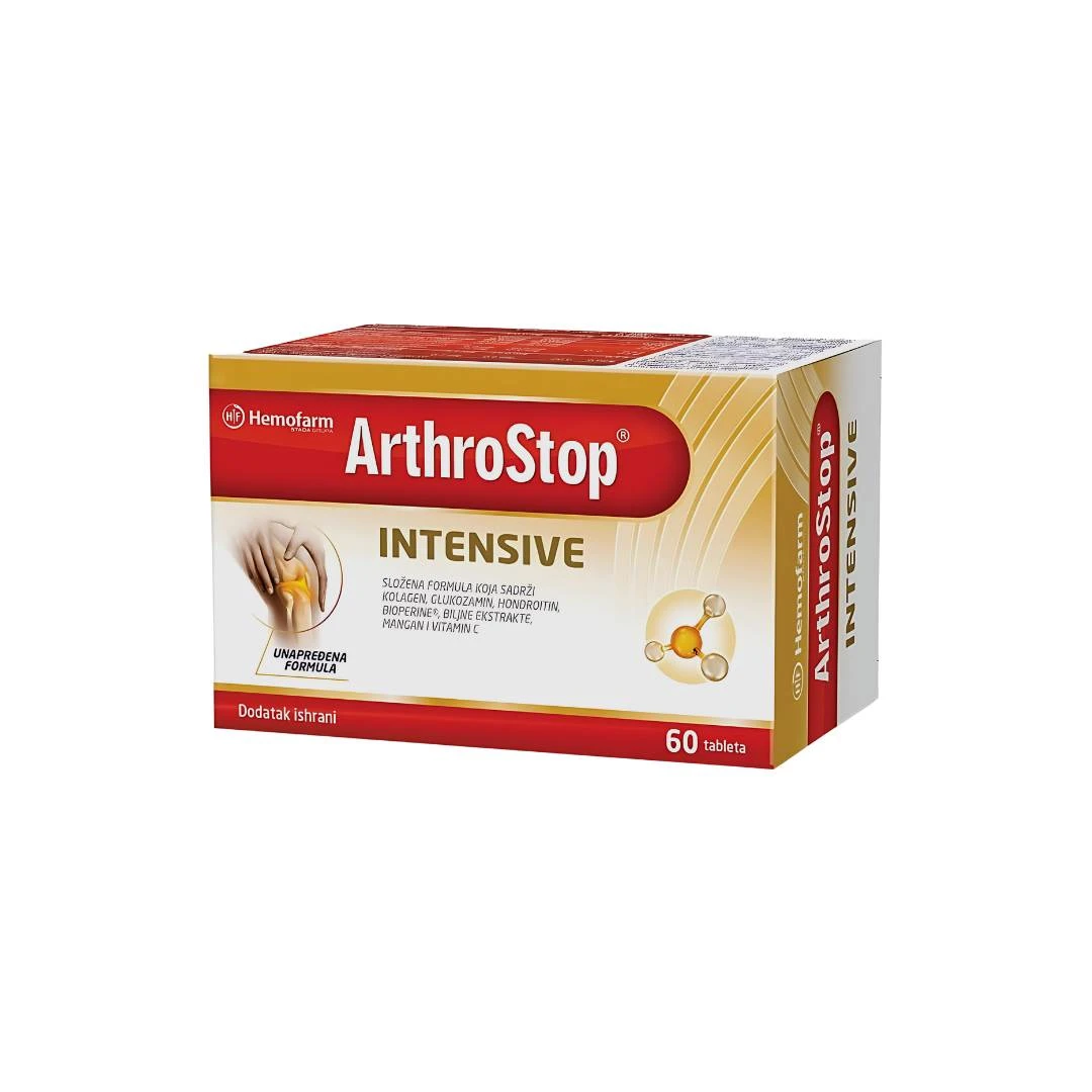 ArthroStop INTENSIVE 60 Tableta za Zglobove; Regeneracija Zglobova ...