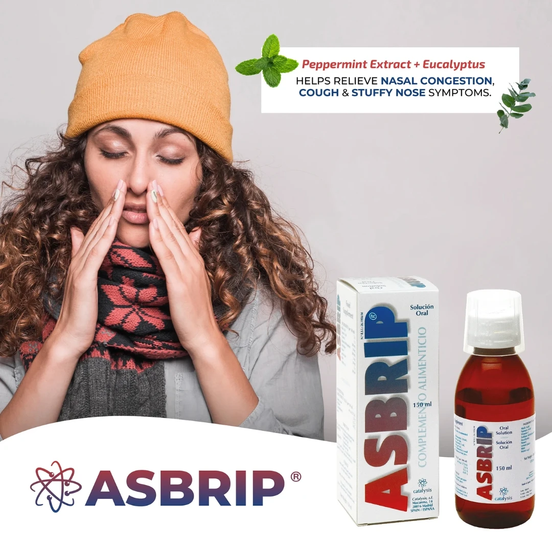 Catalysis ASBRIP® Sirup za Prehladu i kod Upale Sinusa, Alergija, Upale ...