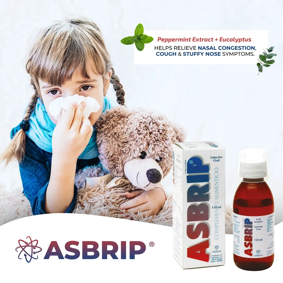 Catalysis ASBRIP® Sirup za Prehladu i kod Upale Sinusa, Alergija, Upale ...