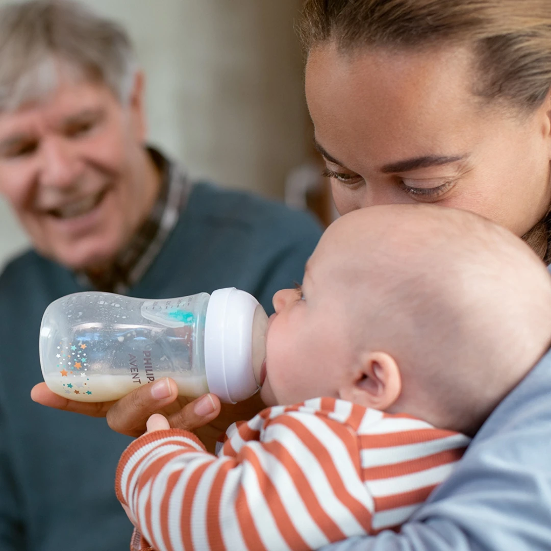 AVENT Flašica Natural Response Anti-colic sa Air Free otvorom 1m+ Deco ...