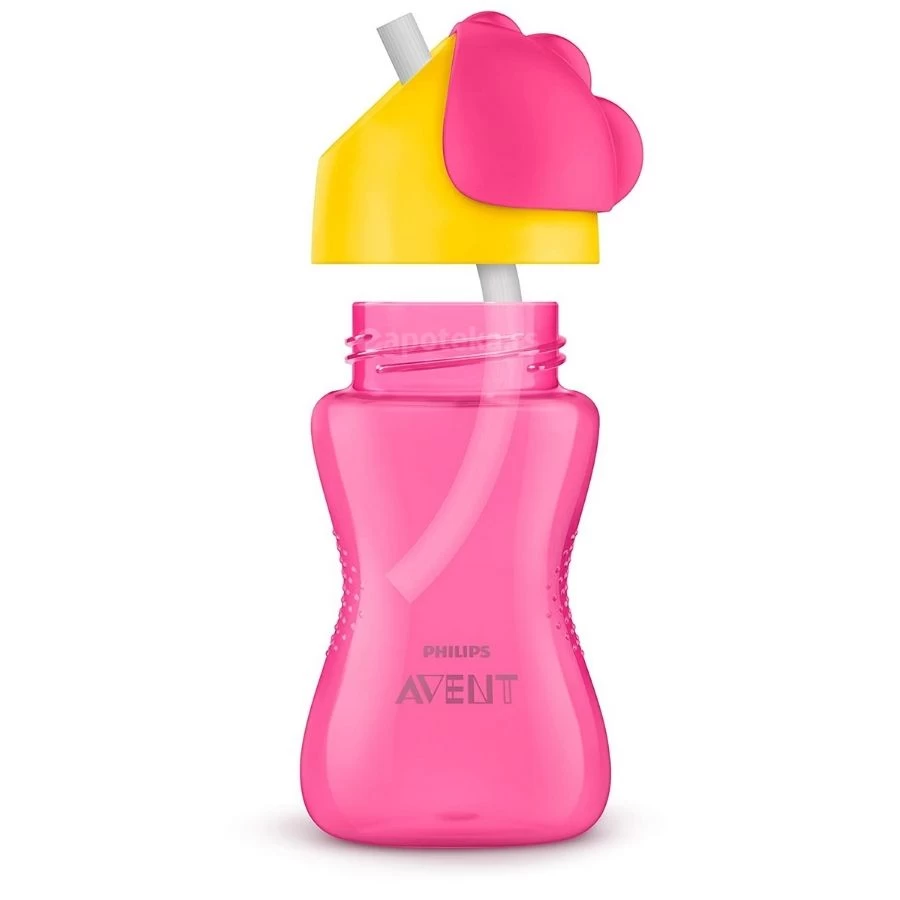 Philips AVENT Magična Šolja sa Slamčicom 300 mL, 12m+, Roze, | eApoteka