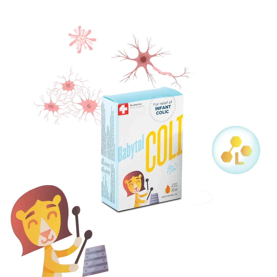 Babytol COLI Kapi sa Probiotskim Bakterijama i Enzimom Laktaza 20 mL ...