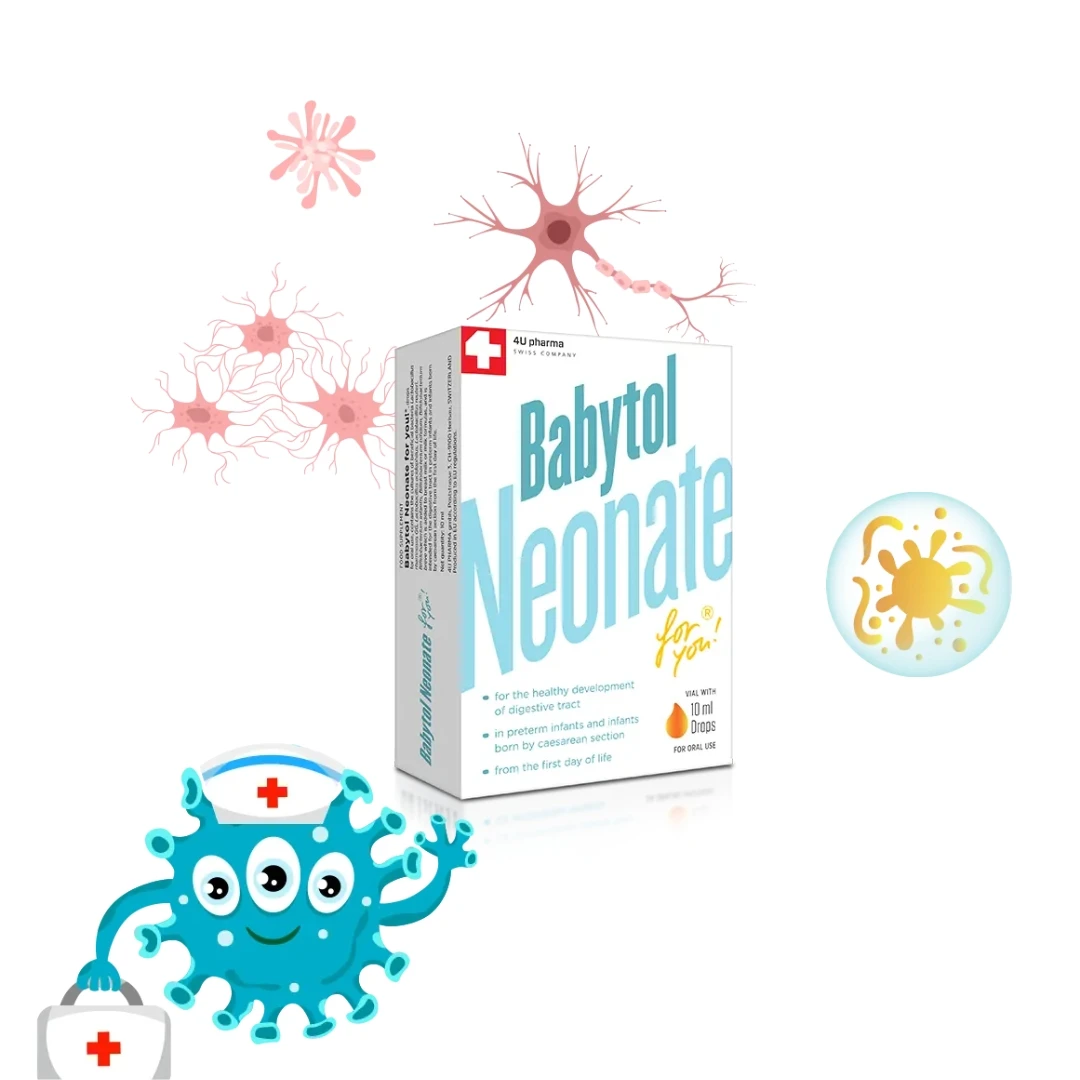 Babytol Neonate Kapi sa Probiotskim Kuturama za Bebe Rođene Carskim ...