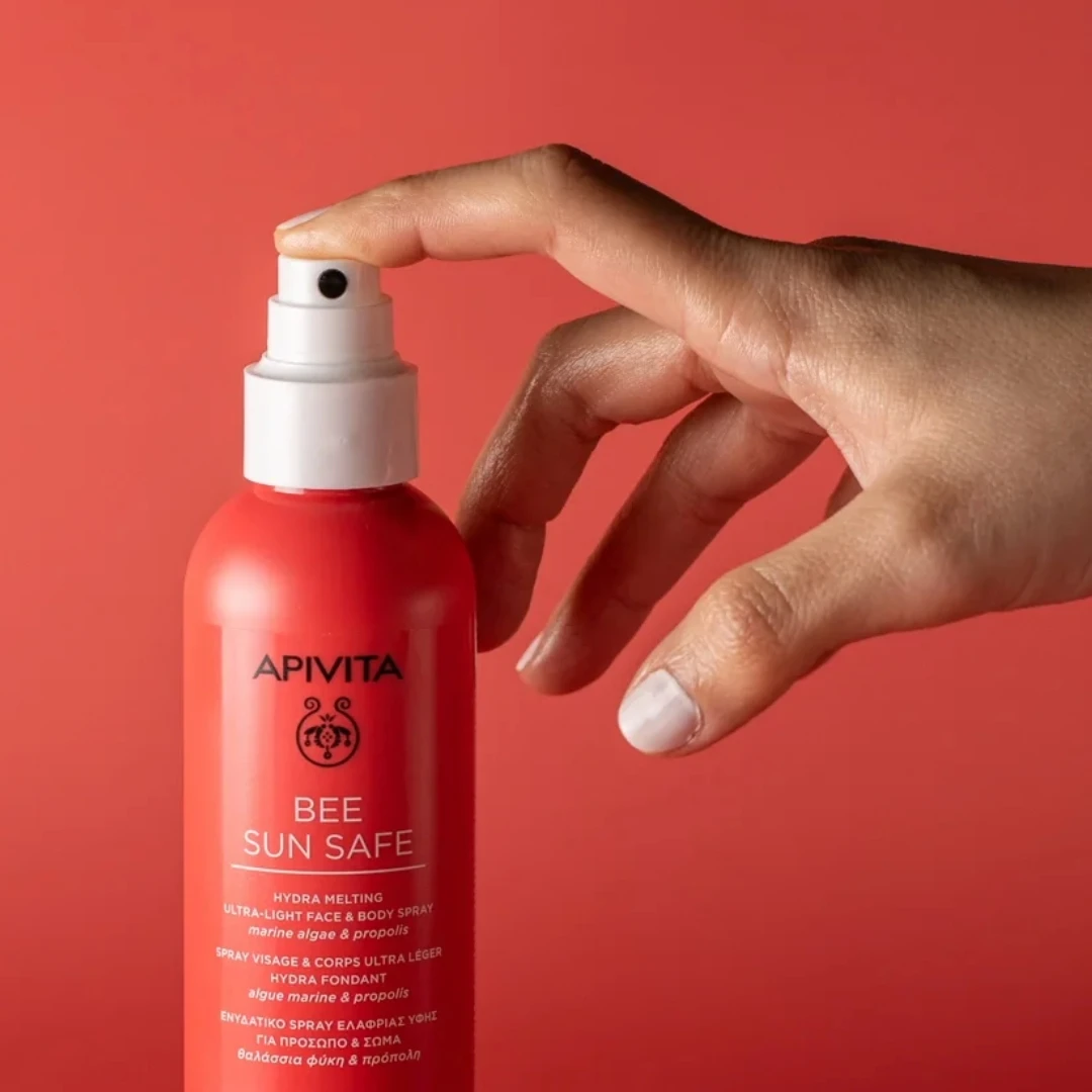 APIVITA BEE SUN SAFE Sprej za Sunčanje za Lice i Telo SPF50 200 mL, | eApoteka