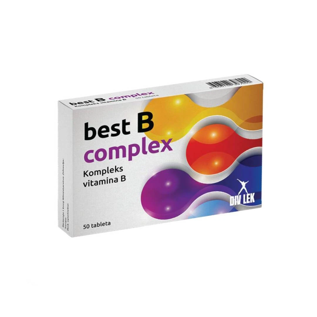 Best B Complex 50 Tableta; Kompleks Vitamina B, | eApoteka