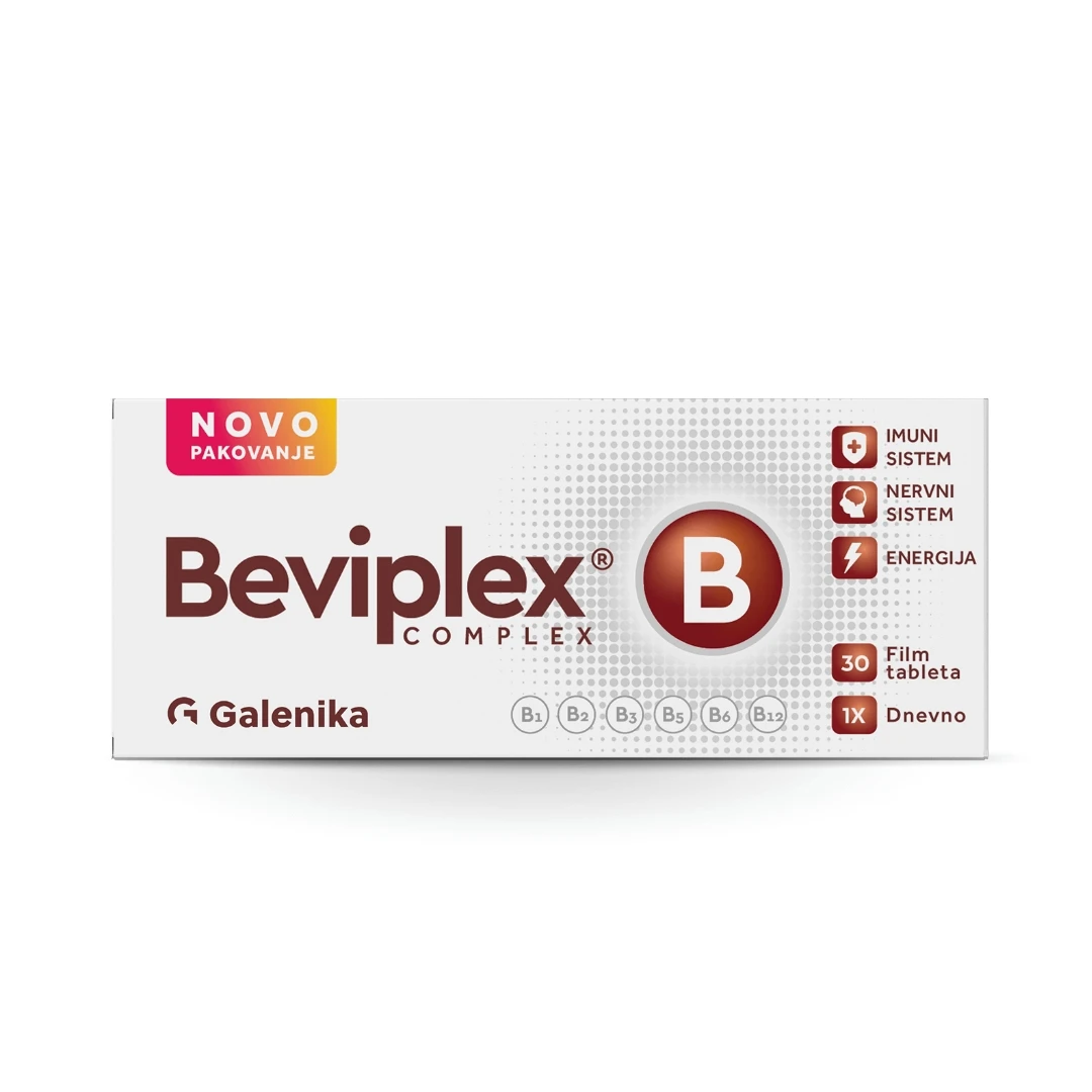 GALENIKA Beviplex® B Tablete 30 Film Tableta, | eApoteka