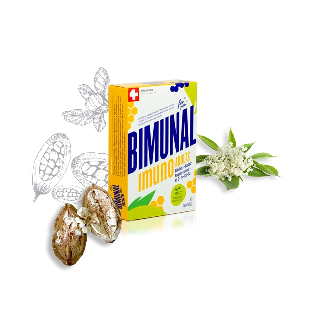 BIMUNAL imuno ADULTS 30 Kapsula za Jak i Snažan Imunitet, | eApoteka
