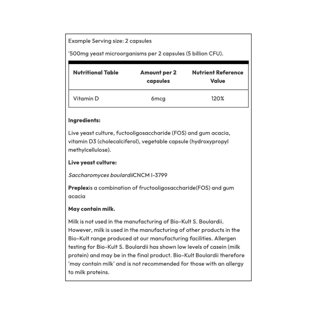 bio-kult® S. Boulardii 30 Kapsula sa Bulardi Probiotikom, | eApoteka