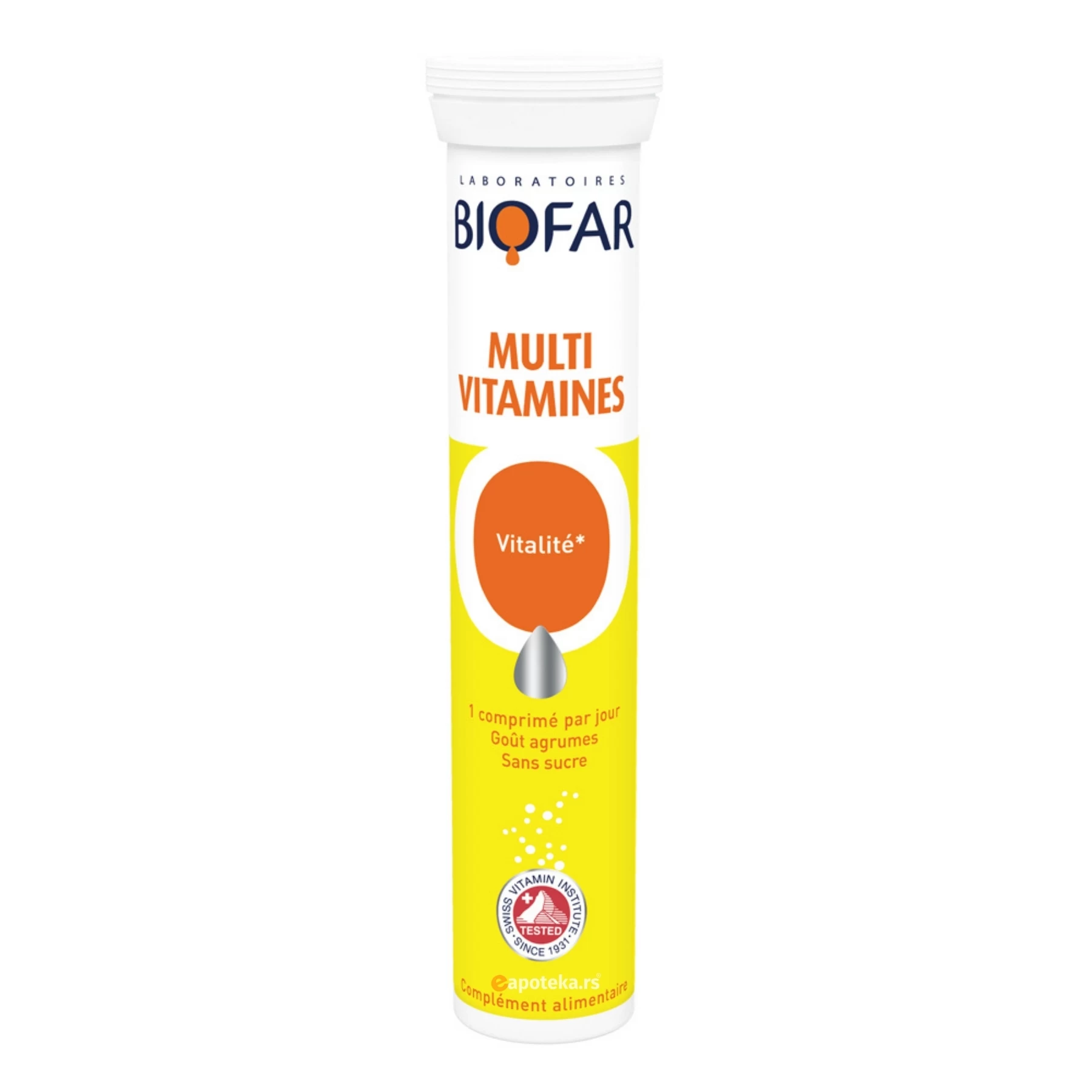 BIOFAR Multivitamini, 20 Šumećih Tableta, | eApoteka