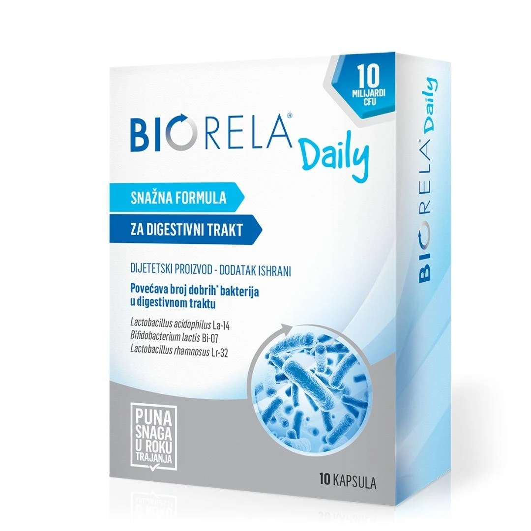 BIORELA® Daily Probiotik 10 Kapsula, | eApoteka
