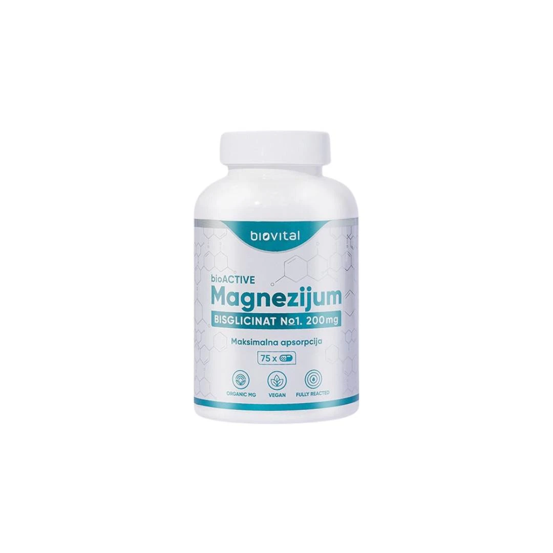 Biovital Helirani Magnezijum Bisglicinat 75 Kapsula, | eApoteka