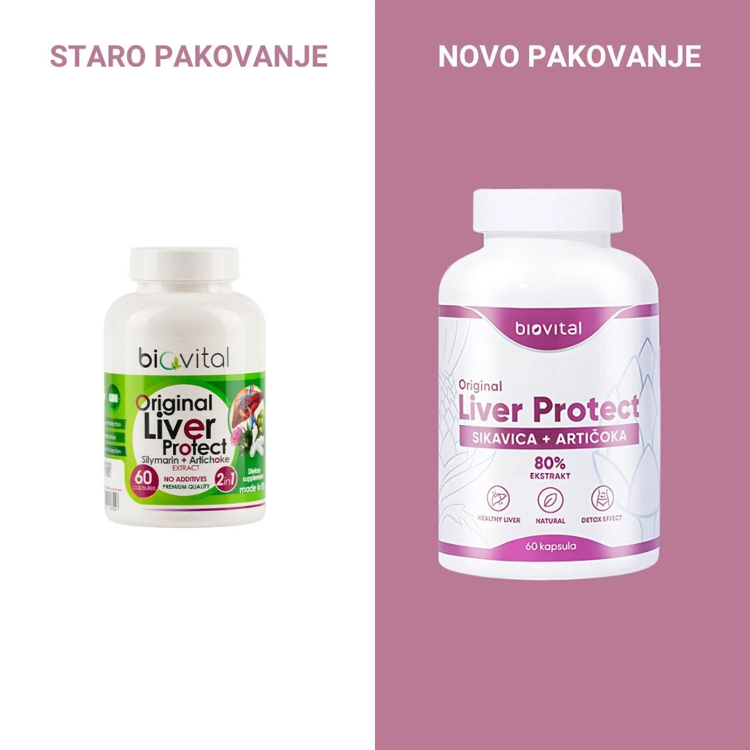 Biovital Liver Protect 60 Kapsula za Regeneraciju Jetre, | eApoteka