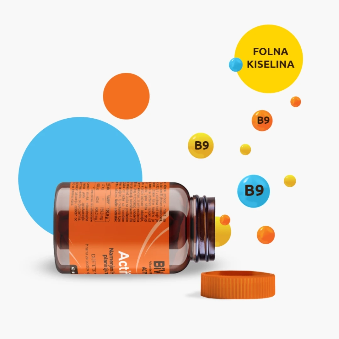 BiVits® ActiFolic Folna Kiselina 60 Tableta, | eApoteka