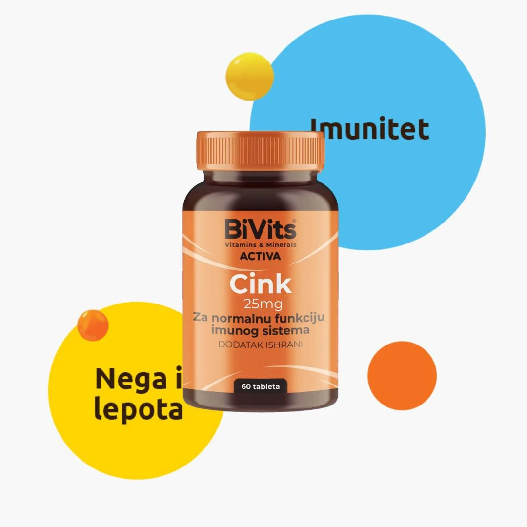 BiVits® Cink 25 mg 60 Tableta, | eApoteka
