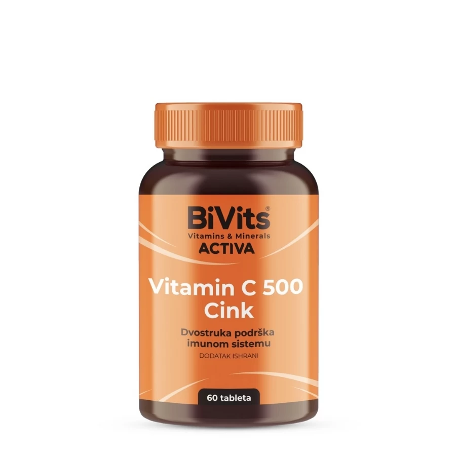 BiVits® Vitamin C 500 i Cink 60 Tableta, | eApoteka