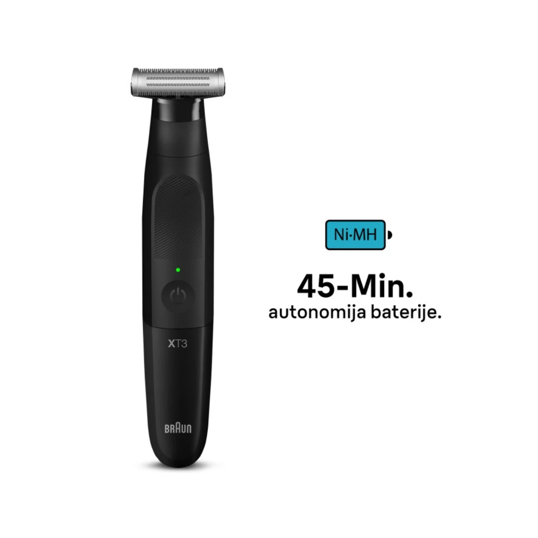 Braun Električni Hibridni Brijac i Trimer za Bradu Serija X3 XT3100 ...
