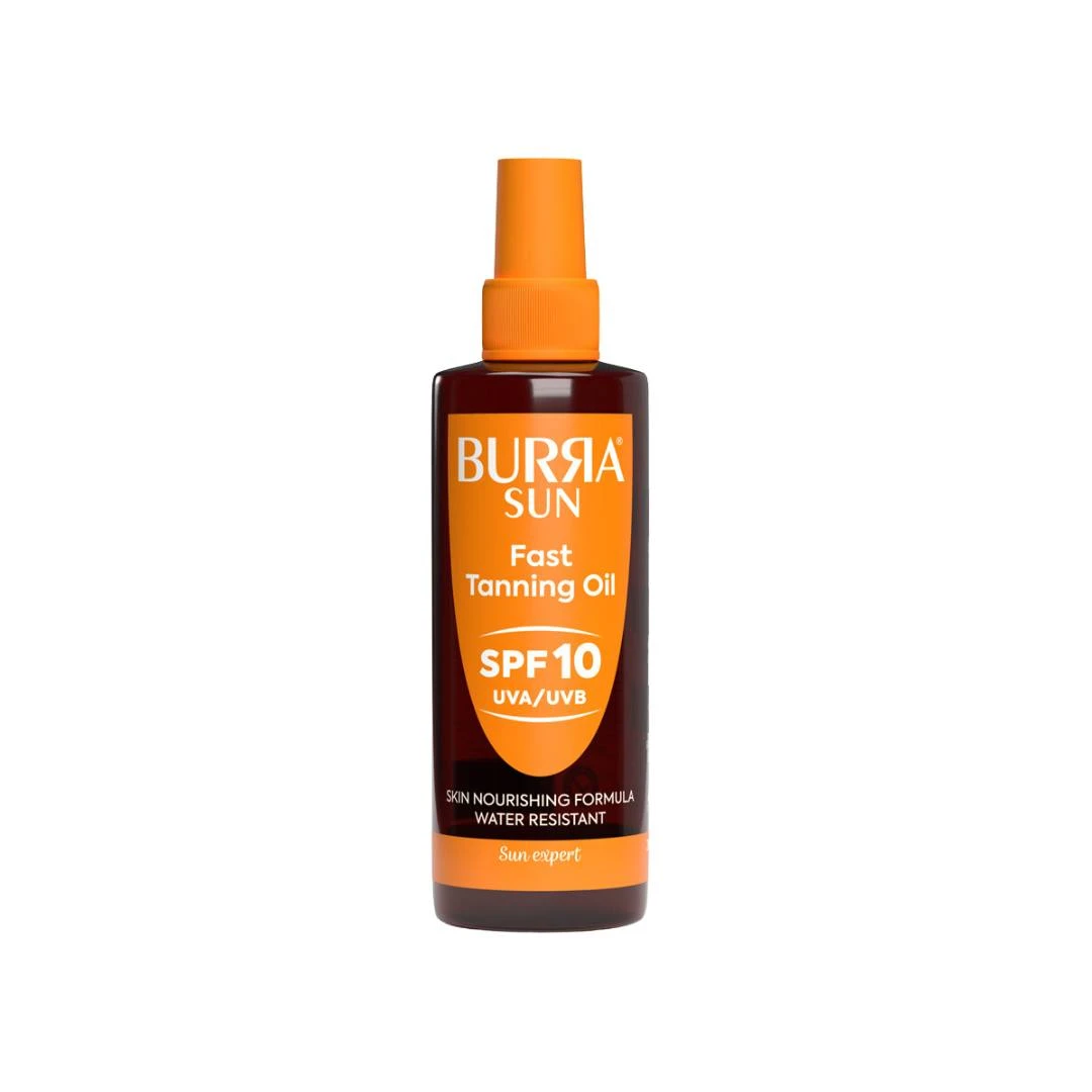 BURRA SUN Fast Tanning Oil Ulje u Spreju za Brzo Tamnjenje SPF10 200 mL ...