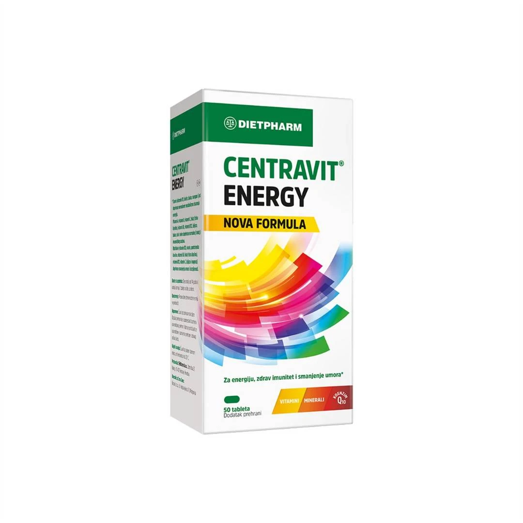 DIETPHARM Centravit® Energy 50 Tableta Multivitamina i Multiminerala sa ...