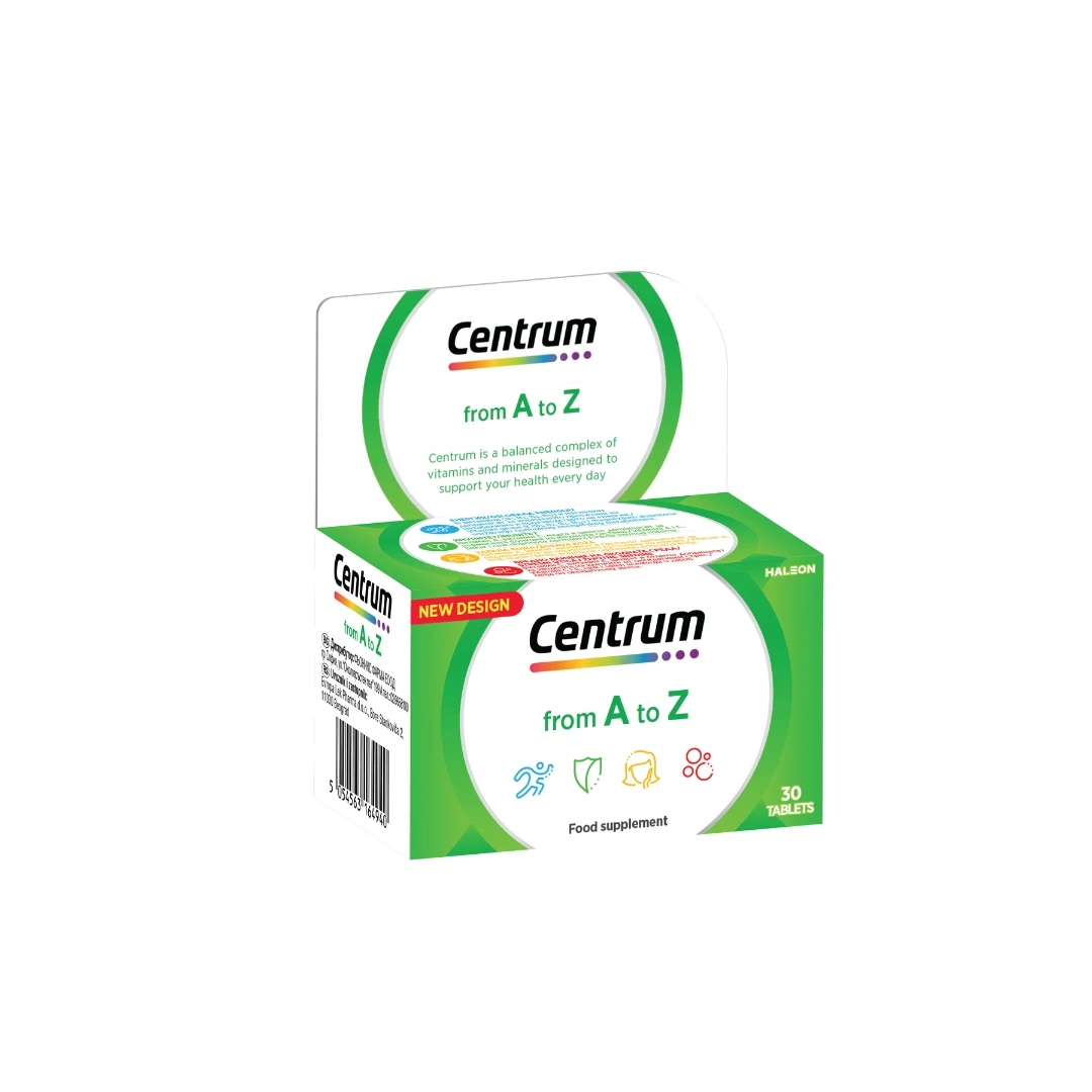 Centrum® A-Z Multivitamini za Odrasle Tablete 30, | eApoteka