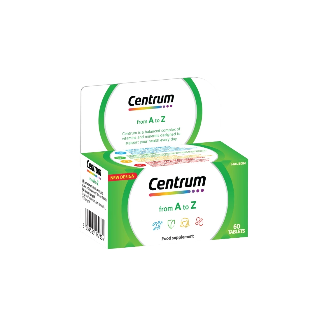 Centrum® A-Z Multivitamini za Odrasle Tablete 60, | eApoteka