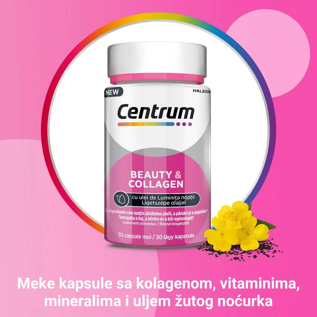Centrum® BEAUTY COLLAGEN 30 Mekih Gel Kapsula sa Kolagenom, | eApoteka