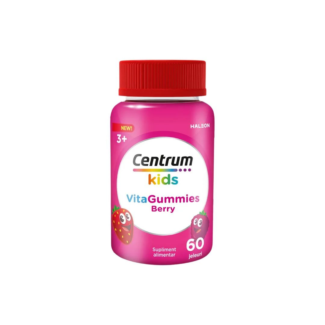Centrum® KIDS VitaGummies Berry 3+ 60 Tableta za Žvakanje Gumene ...