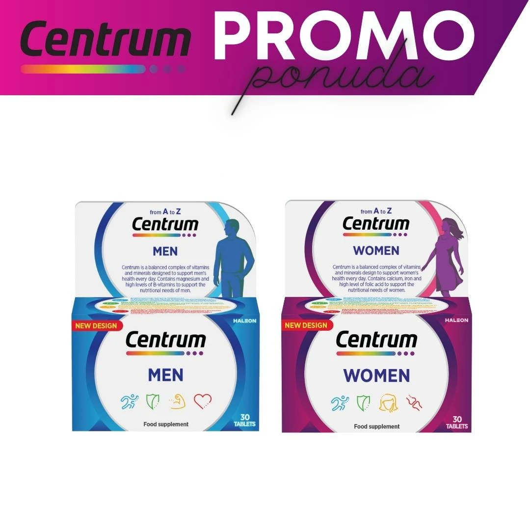Centrum® MEN i WOMEN DuoPack 30% POPUSTA , | eApoteka