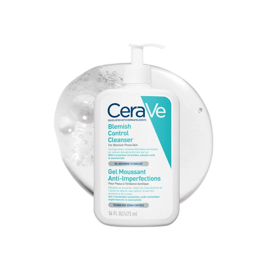 CeraVe® Blemish Control Gel za Čišćenje za Kožu Sklonu Nepravilnostima ...