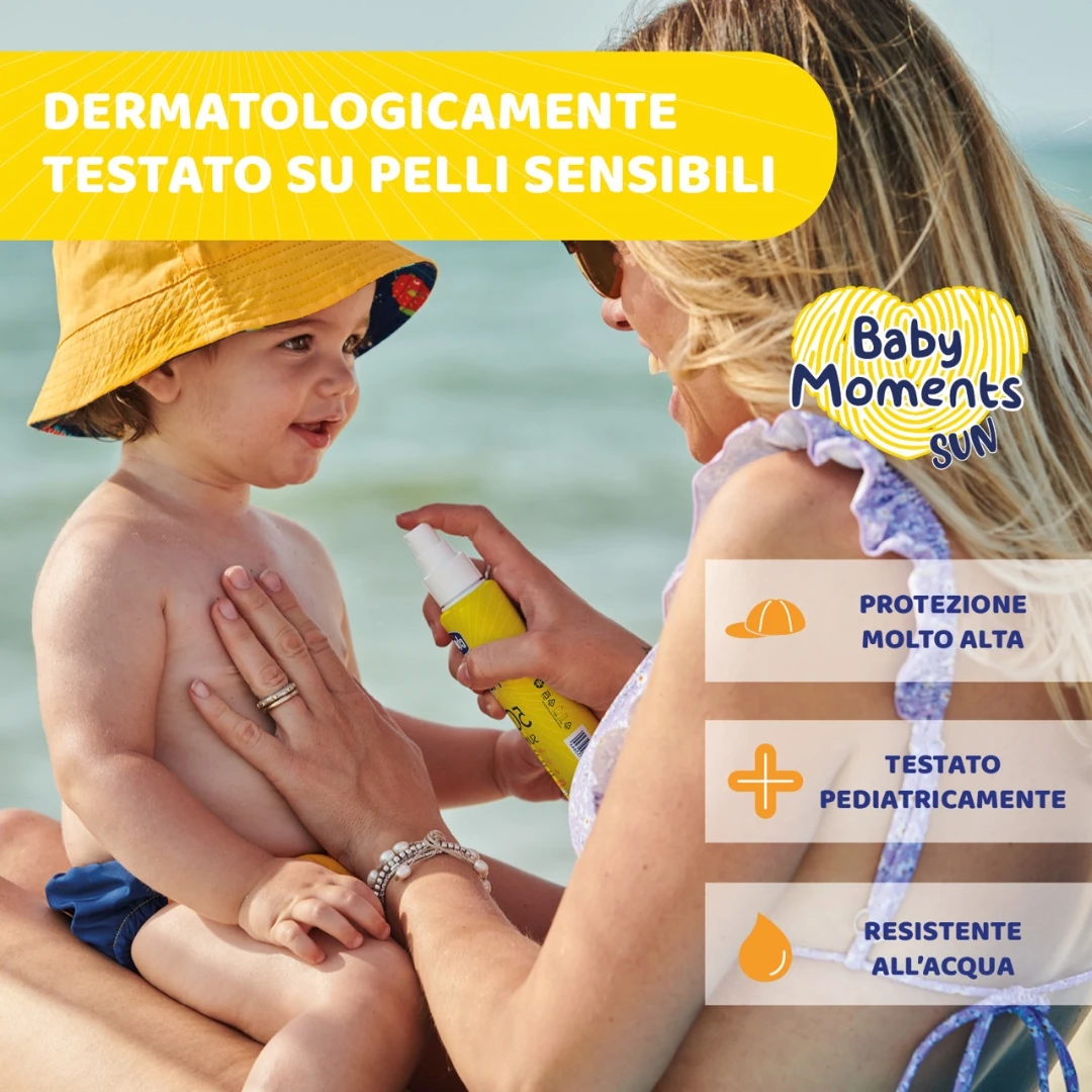 Chicco® Baby Moments SUN Spray SPF50+ 150 mL, | eApoteka