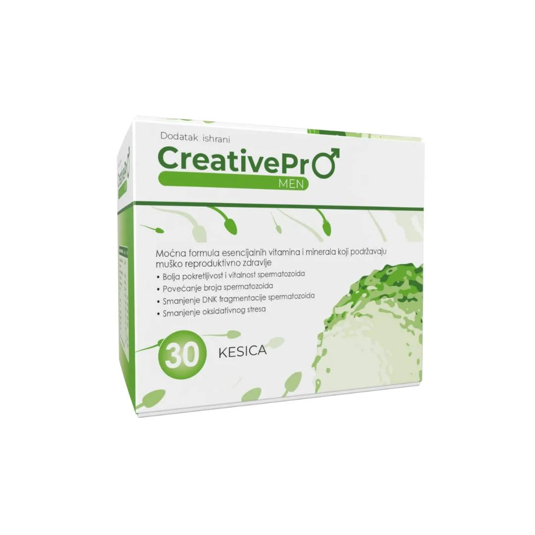 CreativePro MEN 30 Kesica za Mušku Plodnost, | eApoteka