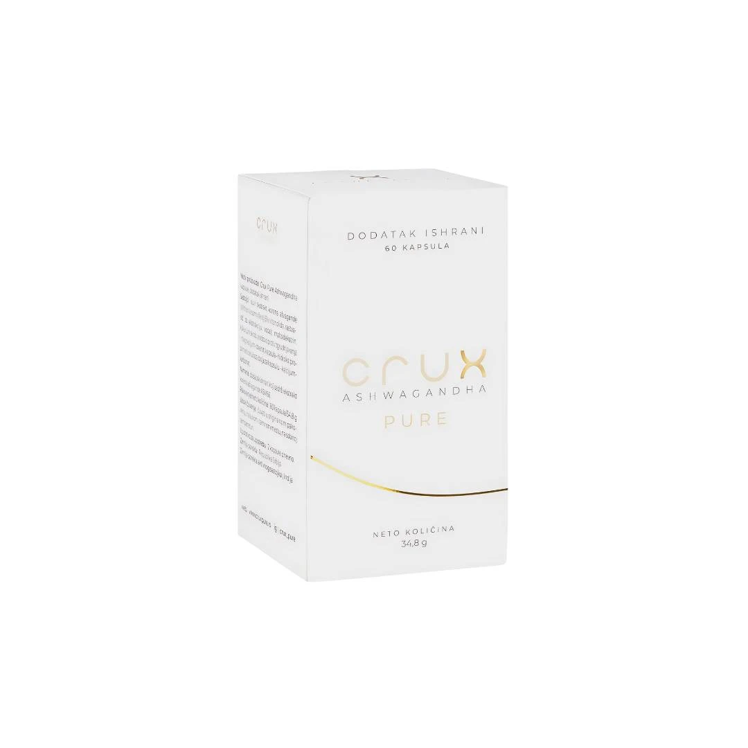 CRUX PURE Ashwagandha 60 Kapsula; Organska Ašvaganda, | eApoteka