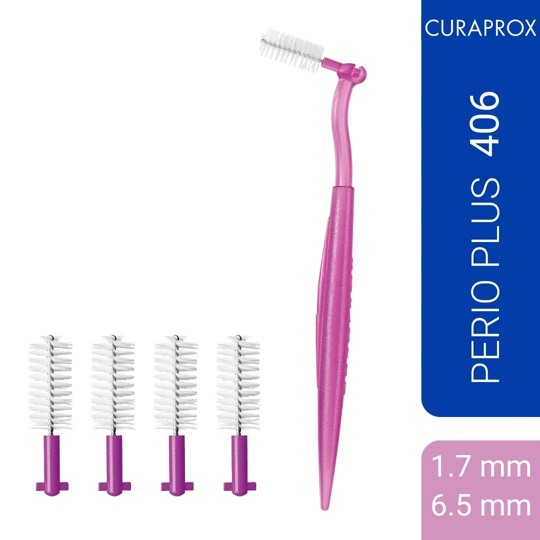 CURAPROX Perio Plus 406 Interdentalna Četkica sa 5 Nastavaka, | eApoteka