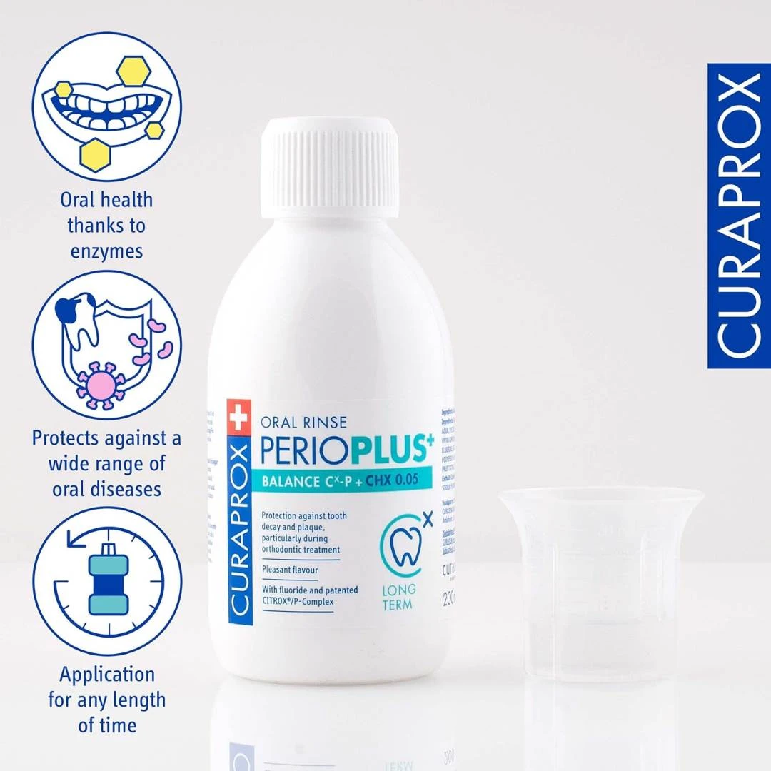 CURAPROX Perio Plus+ BALANCE sa 0,05% Hlorheksidina - 200 mL, | eApoteka