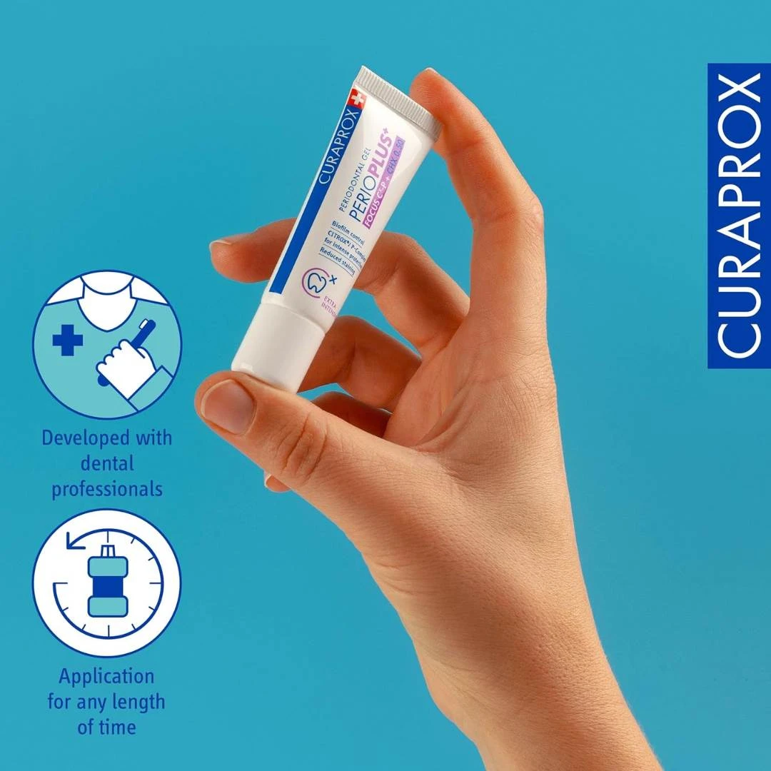 CURAPROX Perio Plus+ FOCUS Gel sa Hijaluronskom Kiselinom10 mL, | eApoteka