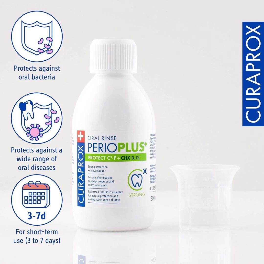 CURAPROX Perio Plus+ sa 0,12% Hlorheksidina PROTECT 200 mL, | eApoteka