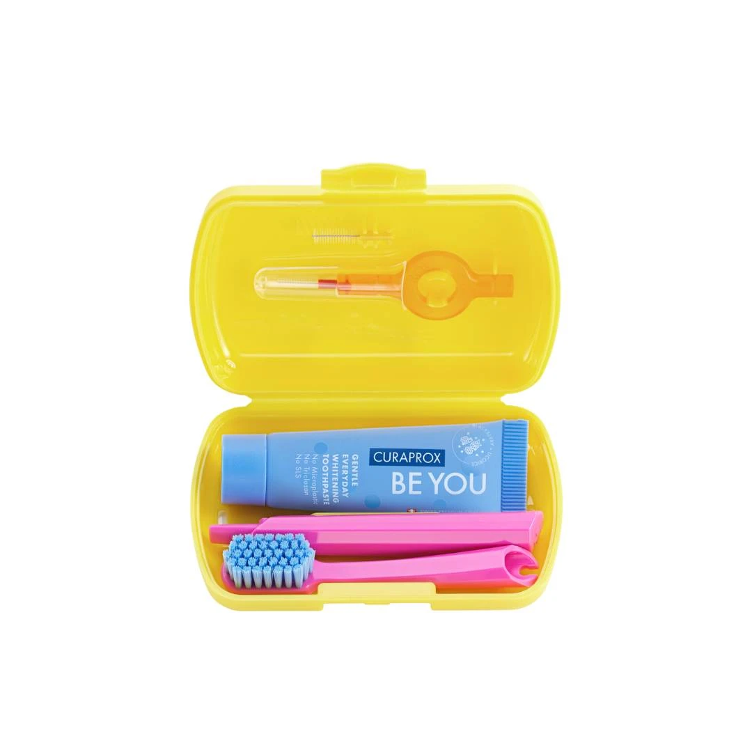 CURAPROX Putni Set; Sklopiva Četkica CS 5460, Pasta za Zube, 2 ...