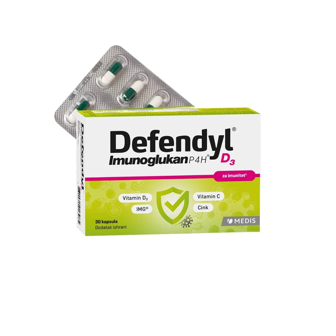 Defendyl® Imunoglukan P4H® D3 30 Kapsula, | eApoteka