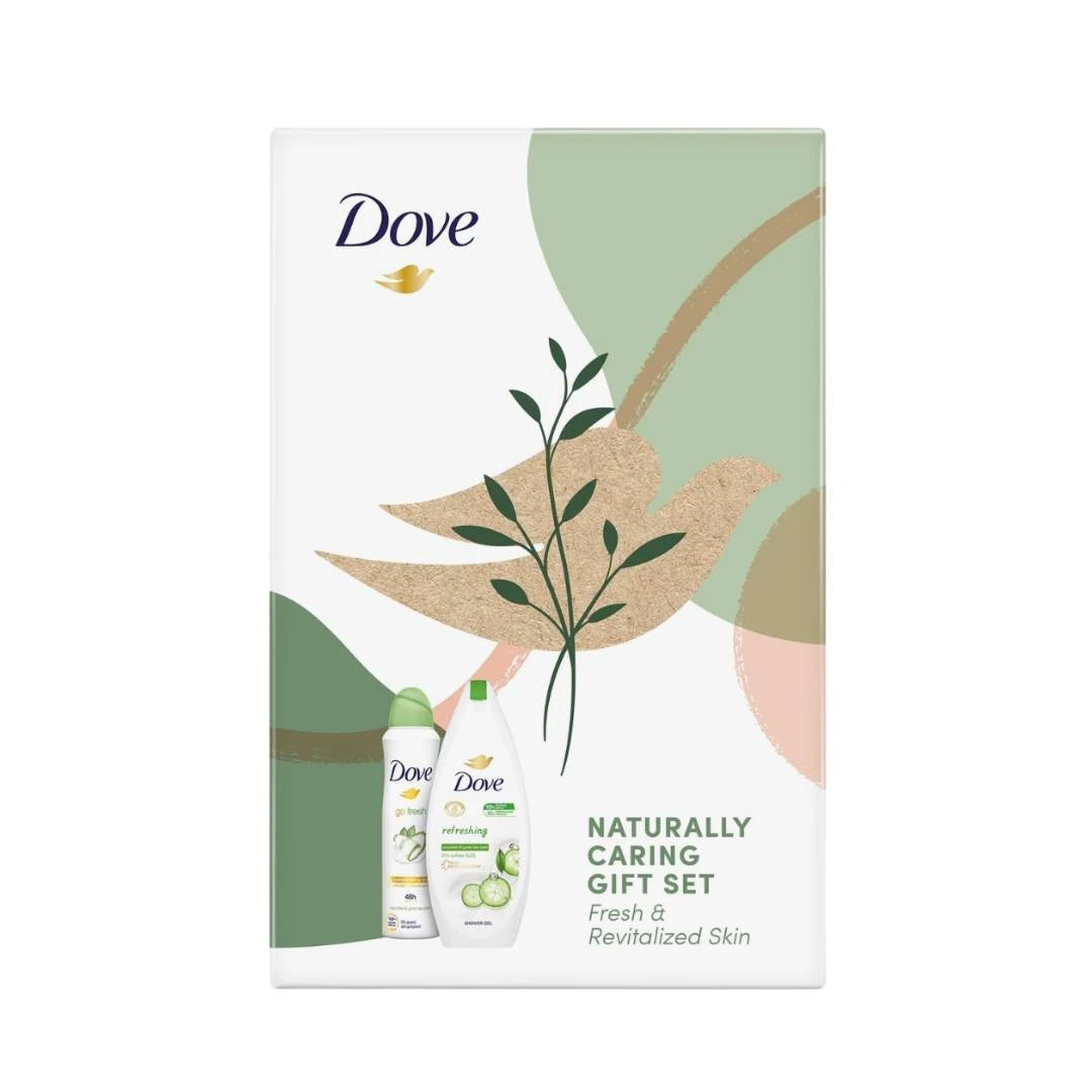 Dove Promo Set NATURALLY CARING Kupka Refreshing 250 mL i Go Fresh ...