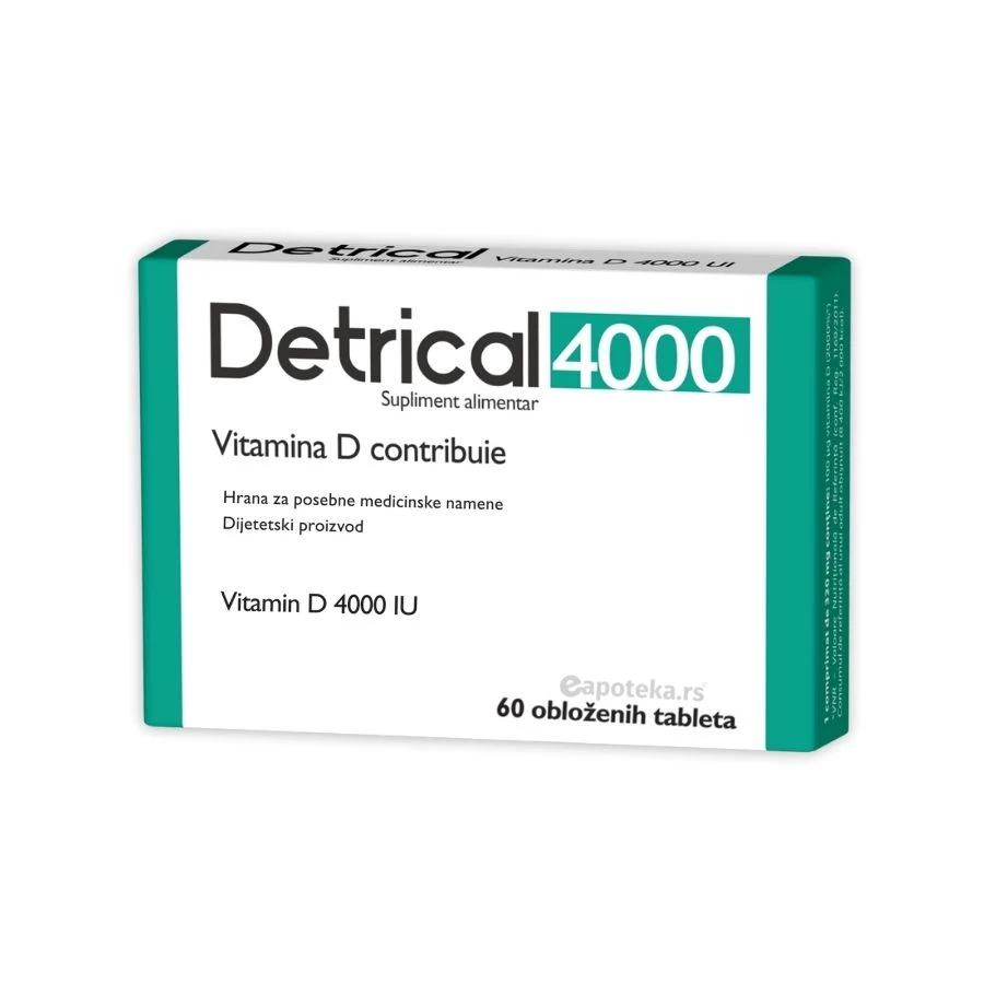Dr. Theiss Detrical 4000 60 Tableta Vitamin D (Holekalciferol), | eApoteka