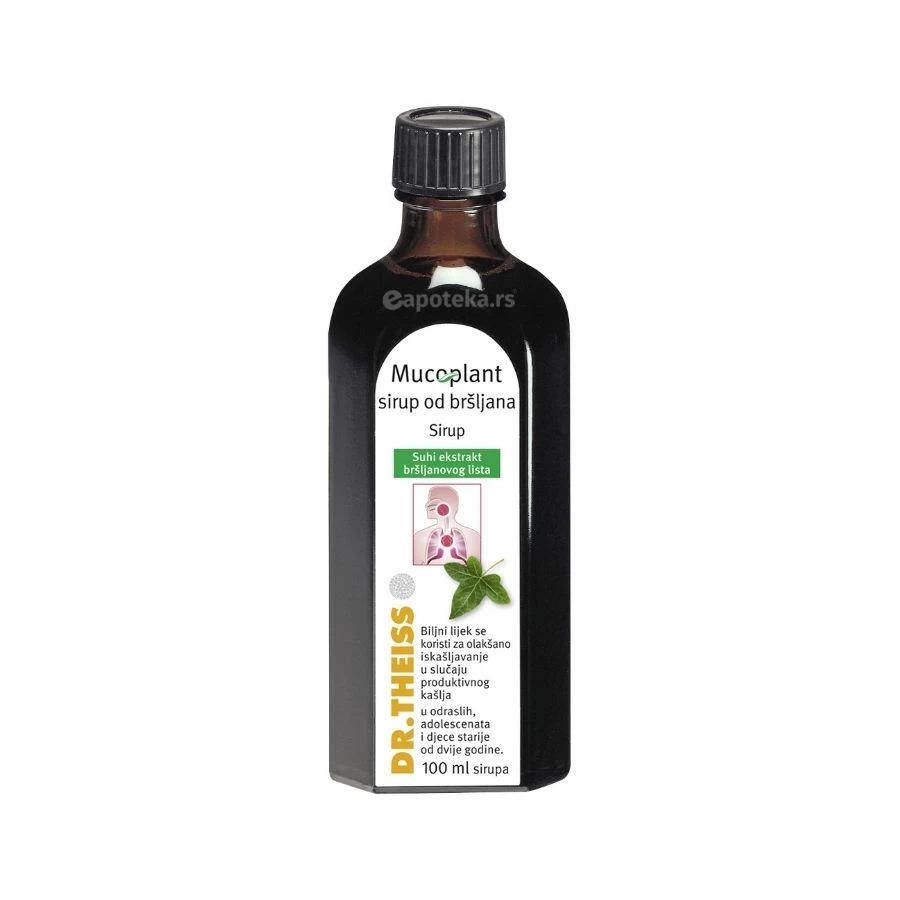 Dr. Theiss Mucoplant Sirup od Bršljana 100 mL, | eApoteka