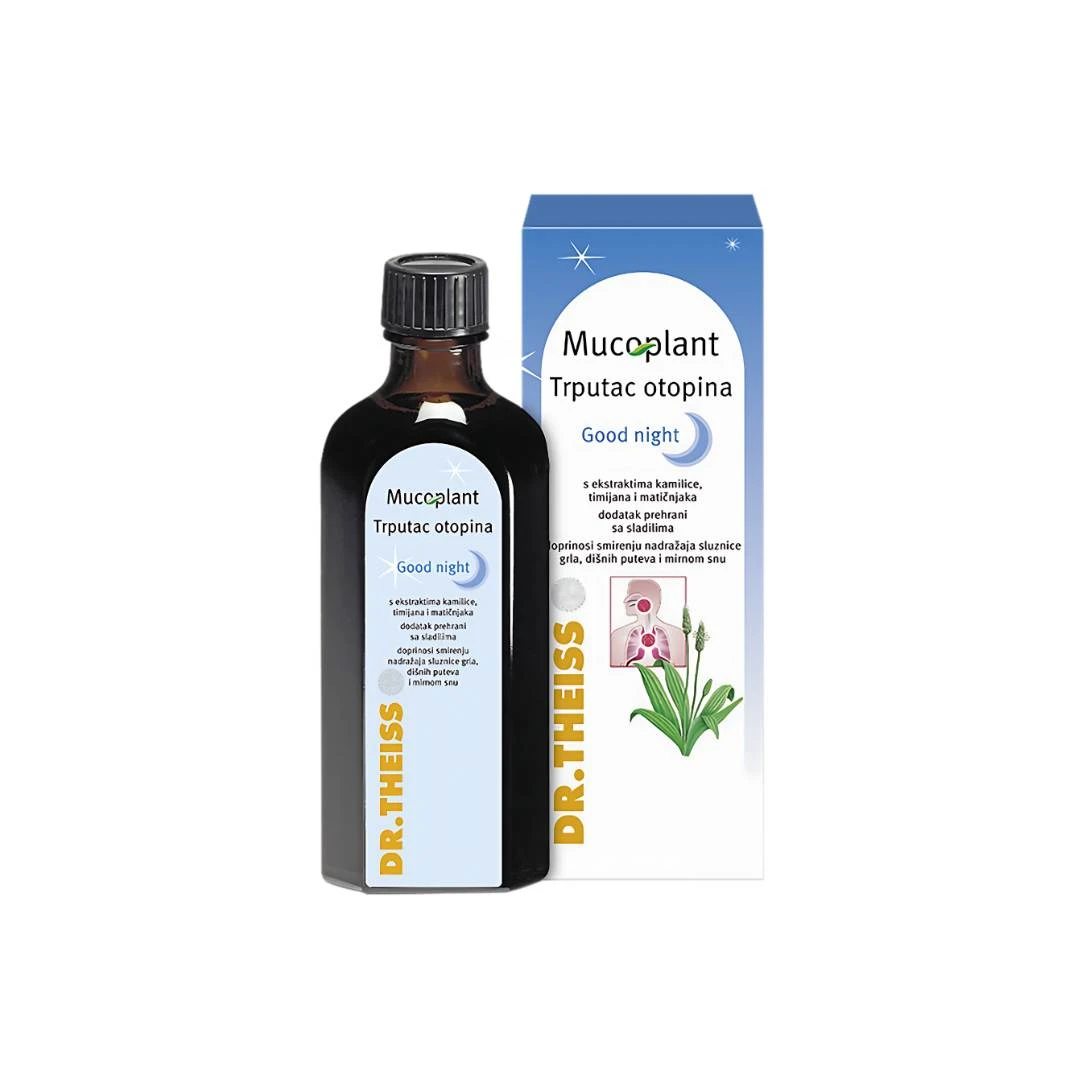 Dr. Theiss Mucoplant Sirup za Laku Noć 100 mL, | eApoteka