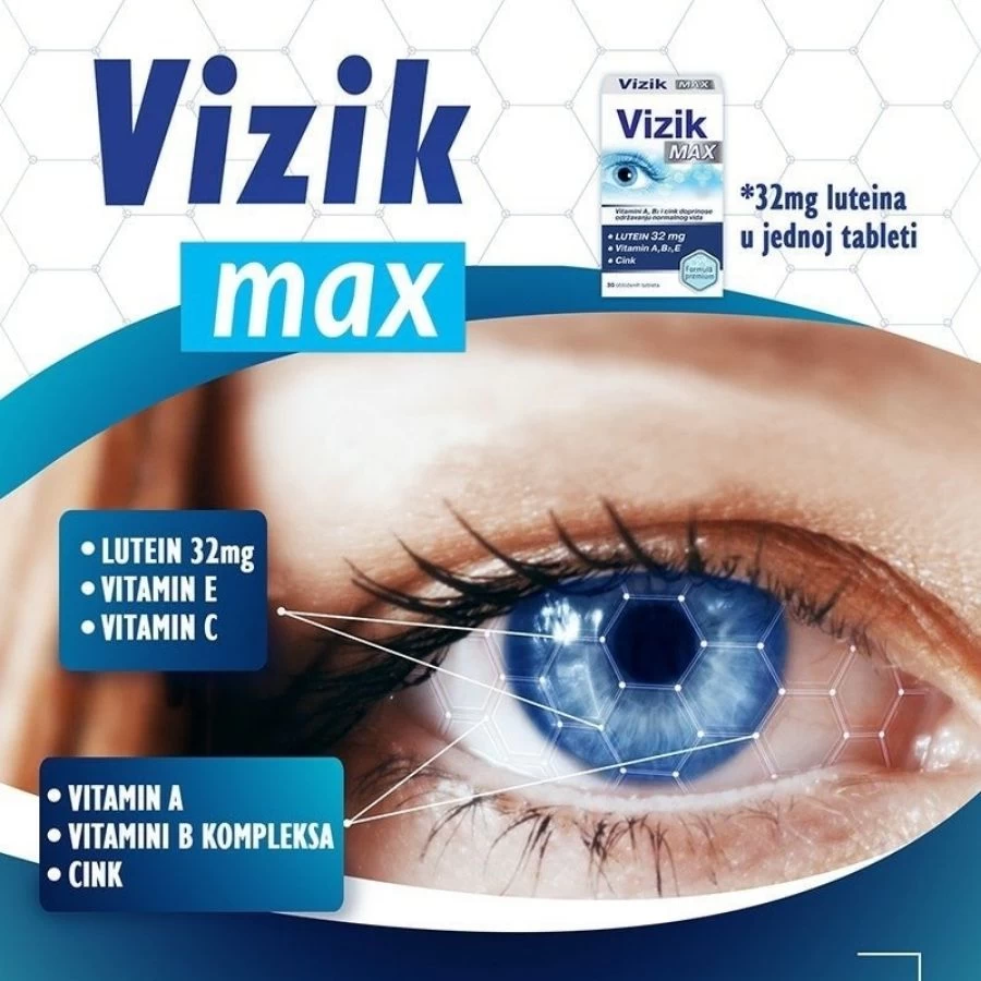 Dr. Theiss Vizik MAX 30 Tableta, | eApoteka