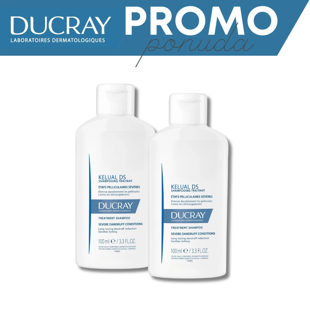 DUCRAY Kelual DS Šampon Protiv Uporne Peruti Dva Šampona PROMO 2x100 mL, | eApoteka