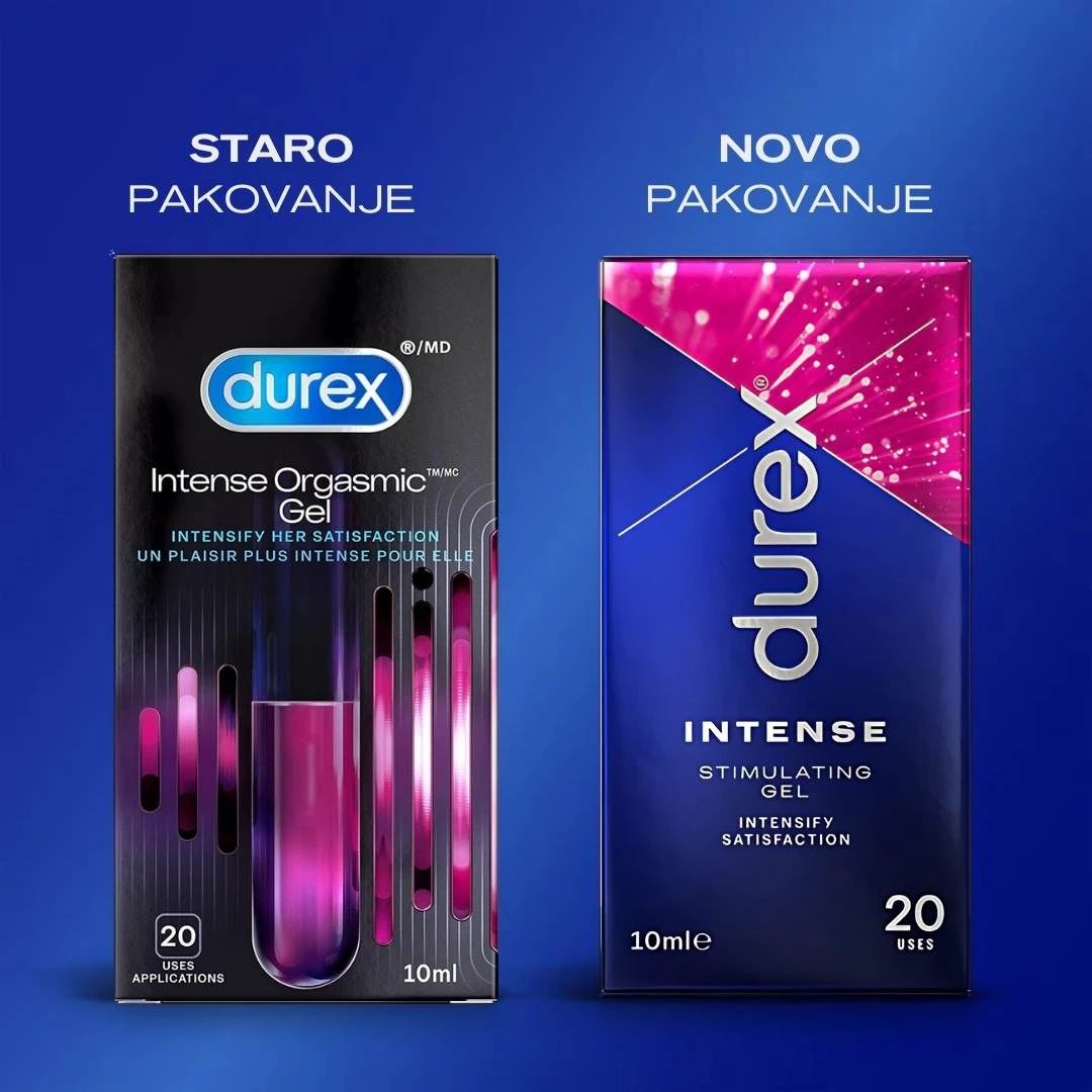Durex® Intense Stimulating Gel 10 mL, | eApoteka