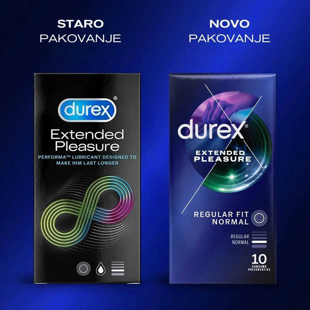 Durex® Kondomi Extended Pleasure 10 Kondoma, | eApoteka